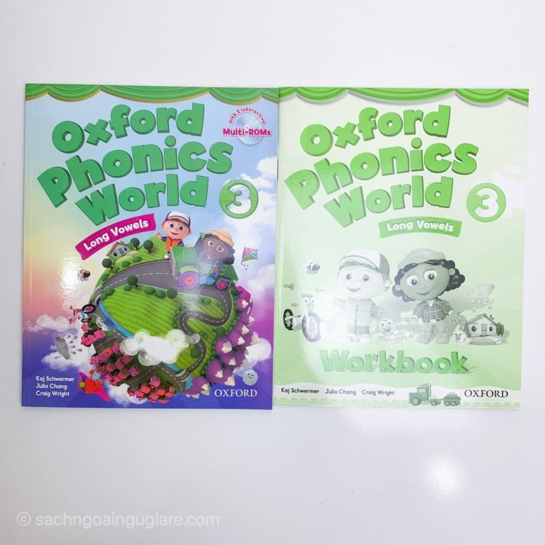 Oxford Phonics World 3 (Student book + Workbook) - Diep Anh Bookstore