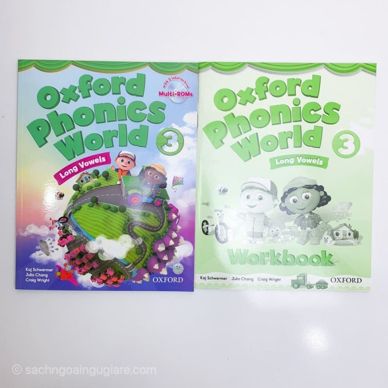 Oxford Phonics World 3 (Student book + Workbook) - Diep Anh Bookstore