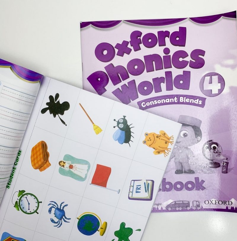 Oxford Phonics World 4 (Student book + Workbook) - Diep Anh Bookstore